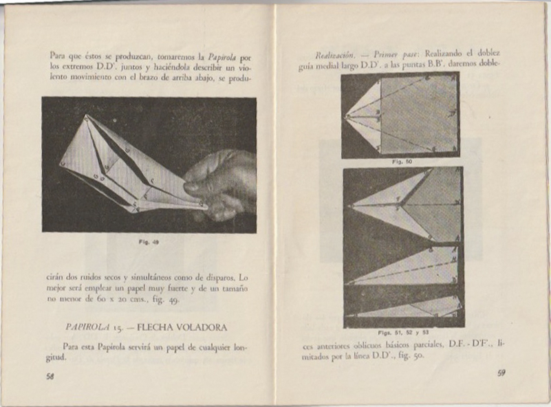 David Mitchell's Origami Heaven - History - Papirolas Escolares 1 by Vicente Solorzano Sagredo, 1946